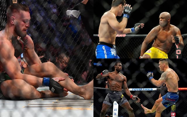 5 Times UFC fights ended due to leg injuries