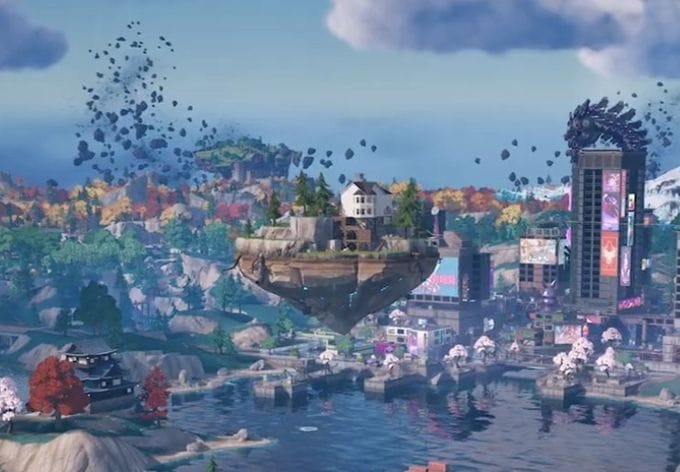 Floating island from Loot Lake returns in Fortnite Chapter 4 Season 2