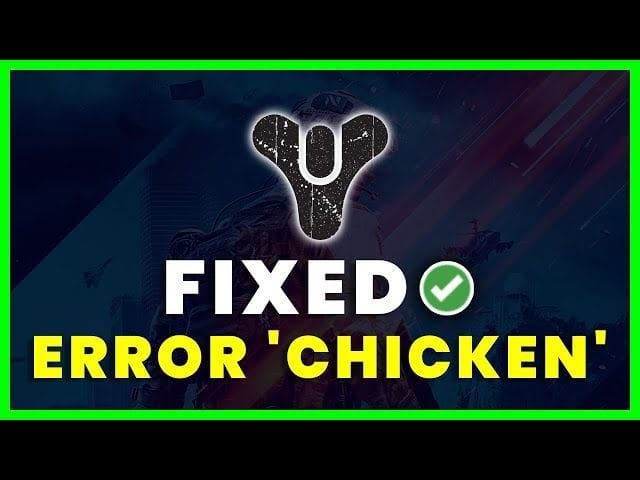 Destiny 2 Lightfall “Chicken Error code”: How to fix, possible reasons ...