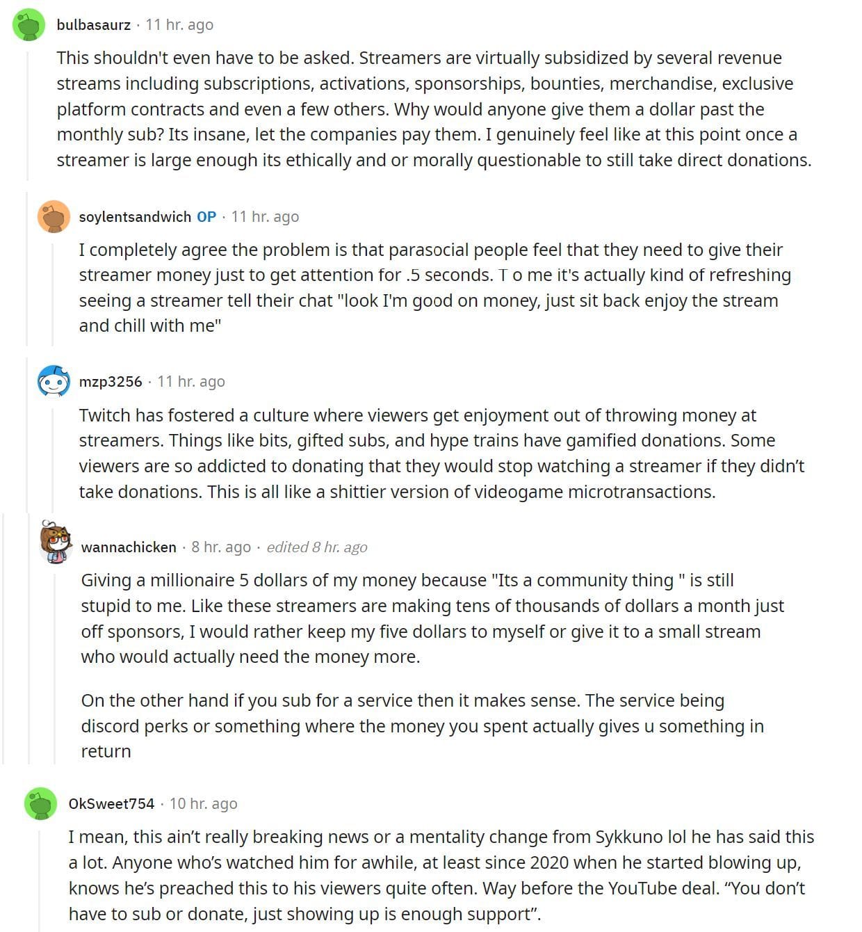 "Doing perfectly fine moneywise" - Sykkuno urges fans to enjoy the ...