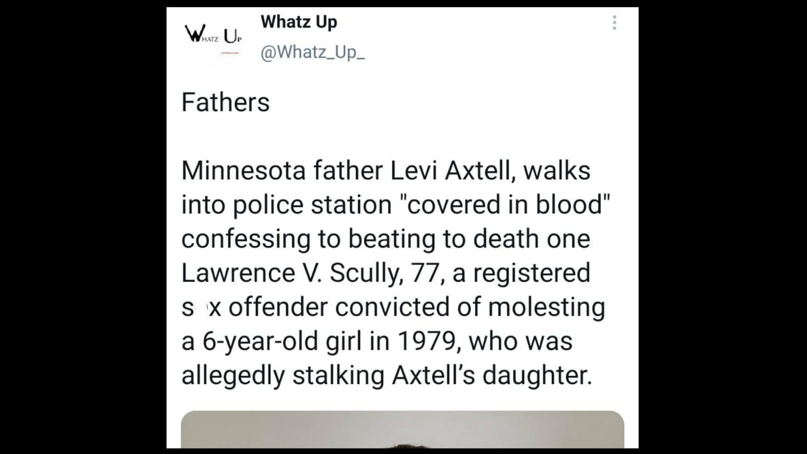 What did Levi Axtell do? Minnesota dad kills elderly offender with ...