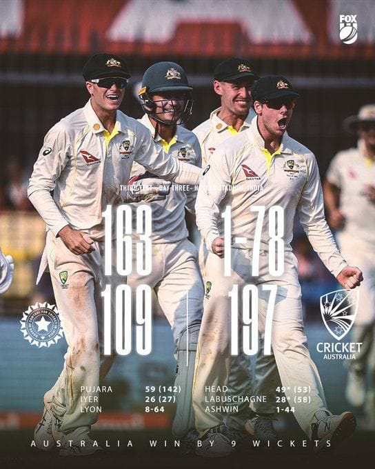 Border-Gavaskar Trophy: 3 takeaways from Australia's victory against ...