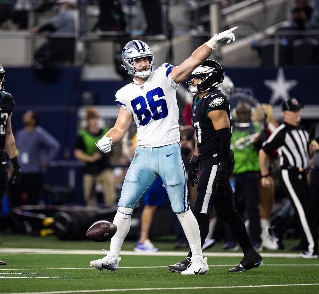 Who is Dalton Schultz's wife, Laurel Heinrich? Texans TE married his ...