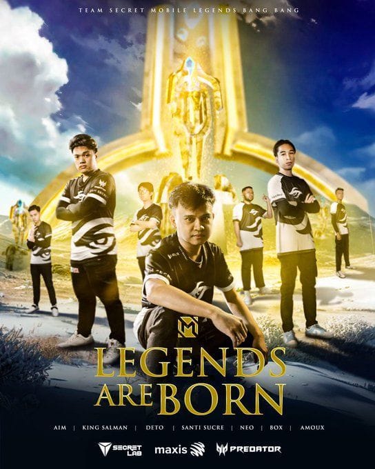 Team Secret announce their MLBB roster ahead of MPL Malaysia Season 11