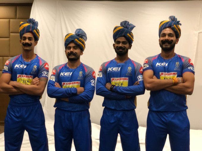 Ranking Rajasthan Royals' top 5 jerseys