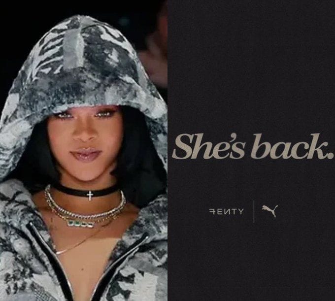 "Bring back the creepers": Fans react to Rihanna's Fenty x Puma collab ...