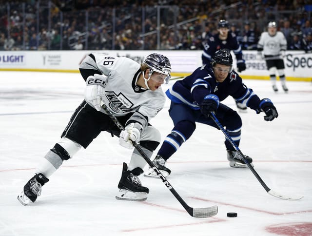 Who is Blake Lizotte? Meet the LA Kings forward who gave Josh Morrissey ...