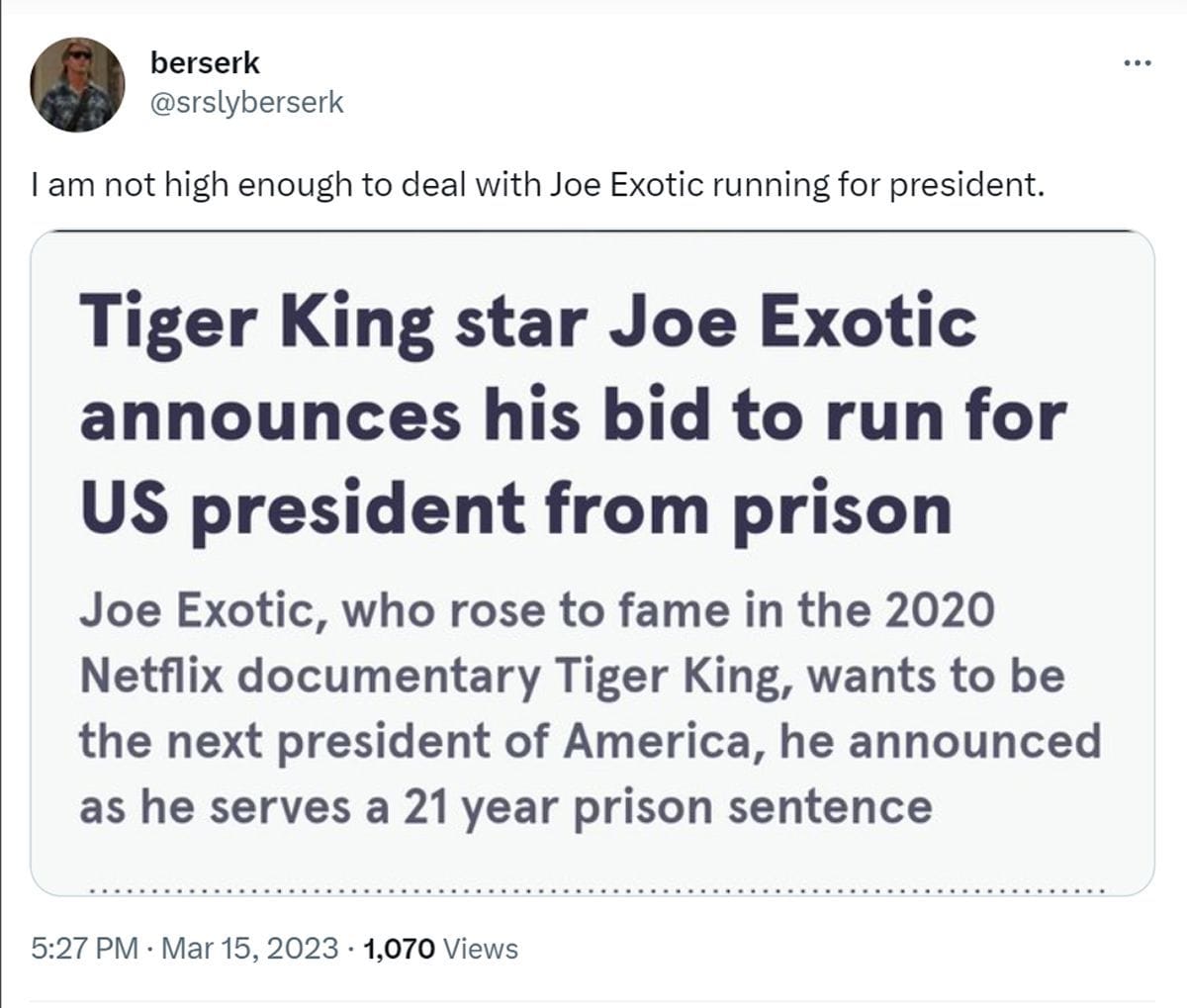 "He wants that season 3 real bad": Joe Exotic announces 2024 ...