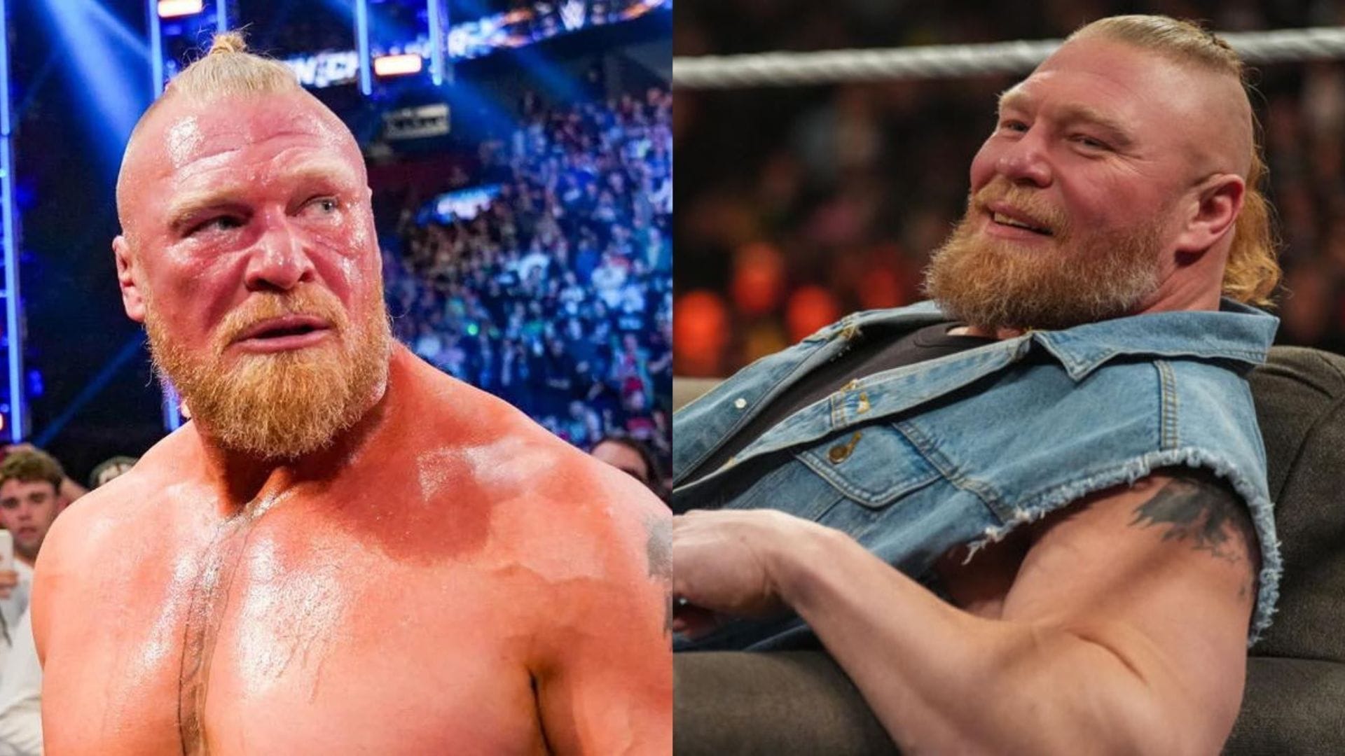 "Let’s run this match back" - Wrestling world wants Brock Lesnar to ...