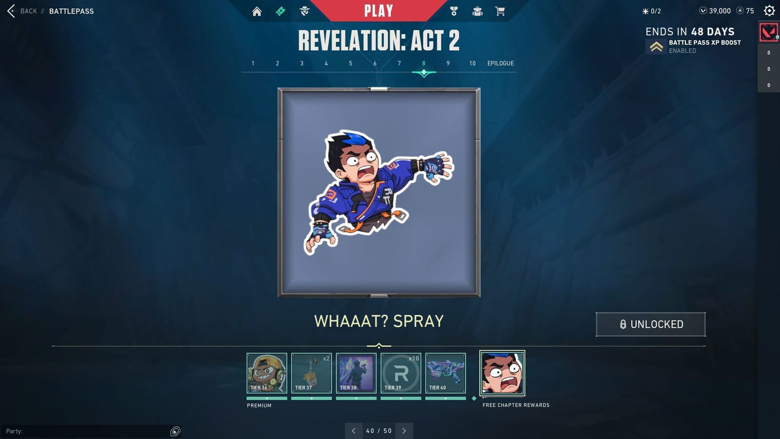 Valorant Episode 6 Act 2: All Battlepass tiers and rewards