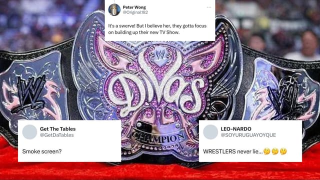 "It's a swerve!" - Twitter unconvinced following former WWE Divas ...