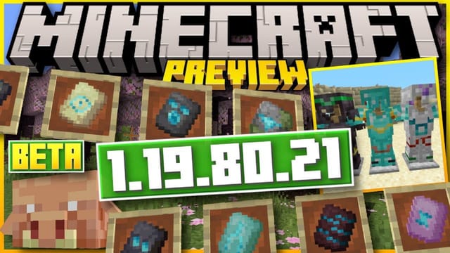 List of new features in Minecraft Bedrock beta 1.19.80.21