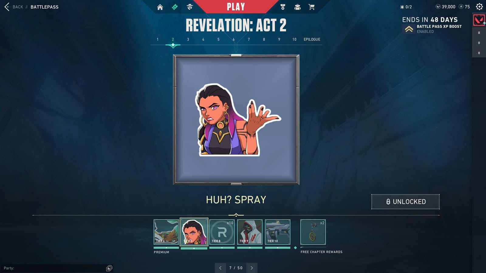 Valorant Episode 6 Act 2: All Battlepass tiers and rewards