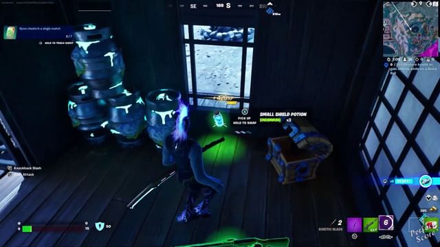 Fortnite: How to restore health & gain shields while on a rail grind