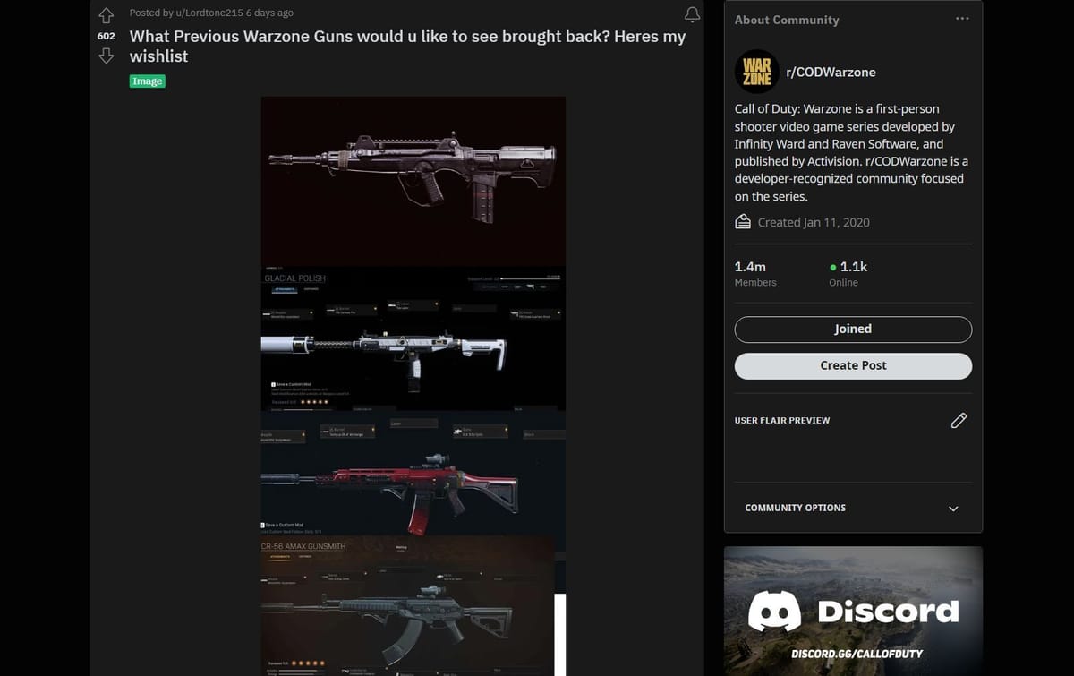 Warzone 2 players demand the return of legendary weapons from Warzone 1