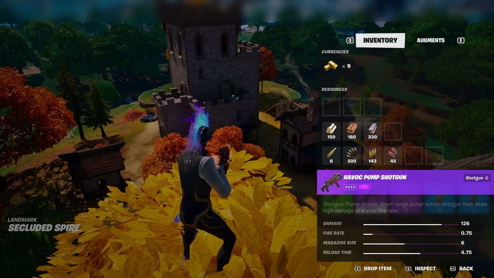Pump Shotgun returns to Fortnite Chapter 4 Season 2 with one-shot feature