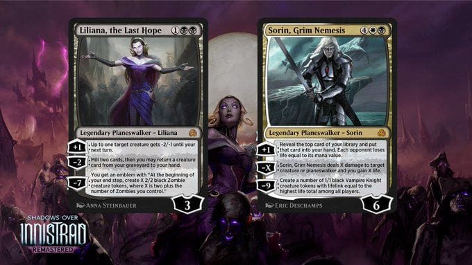 Magic: The Gathering Arena reveals Liliana, the Last Hope and Sorin ...