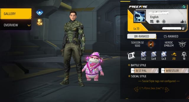 How to change Free Fire signature color in March 2023 (MAX version)