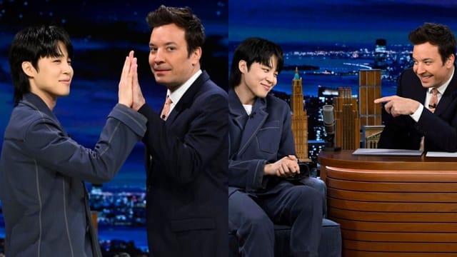 BTS' Jimin appears on The Tonight Show Starring Jimmy Fallon for his ...