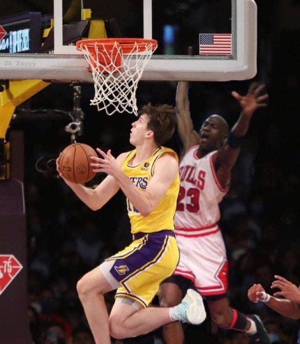 "Give him the blank check Jeanie!!"- Austin Reaves channels his inner ...