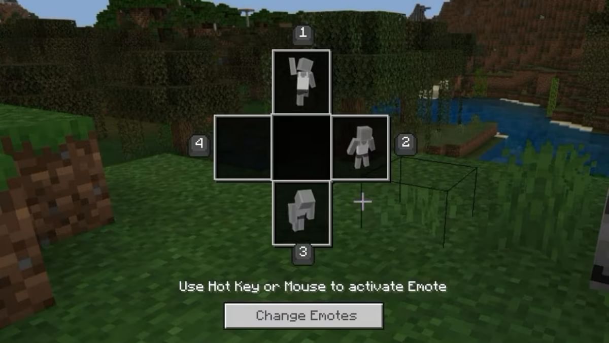 Minecraft Bedrock gets new emote update
