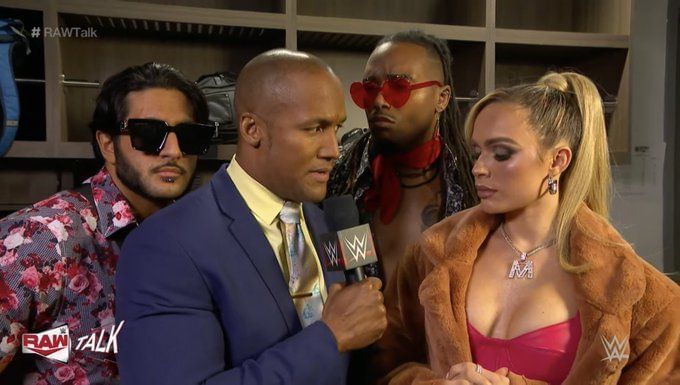 WWE: "Focusing on a smarter line of questioning" - Byron Saxton reacts to awkward interview with ...