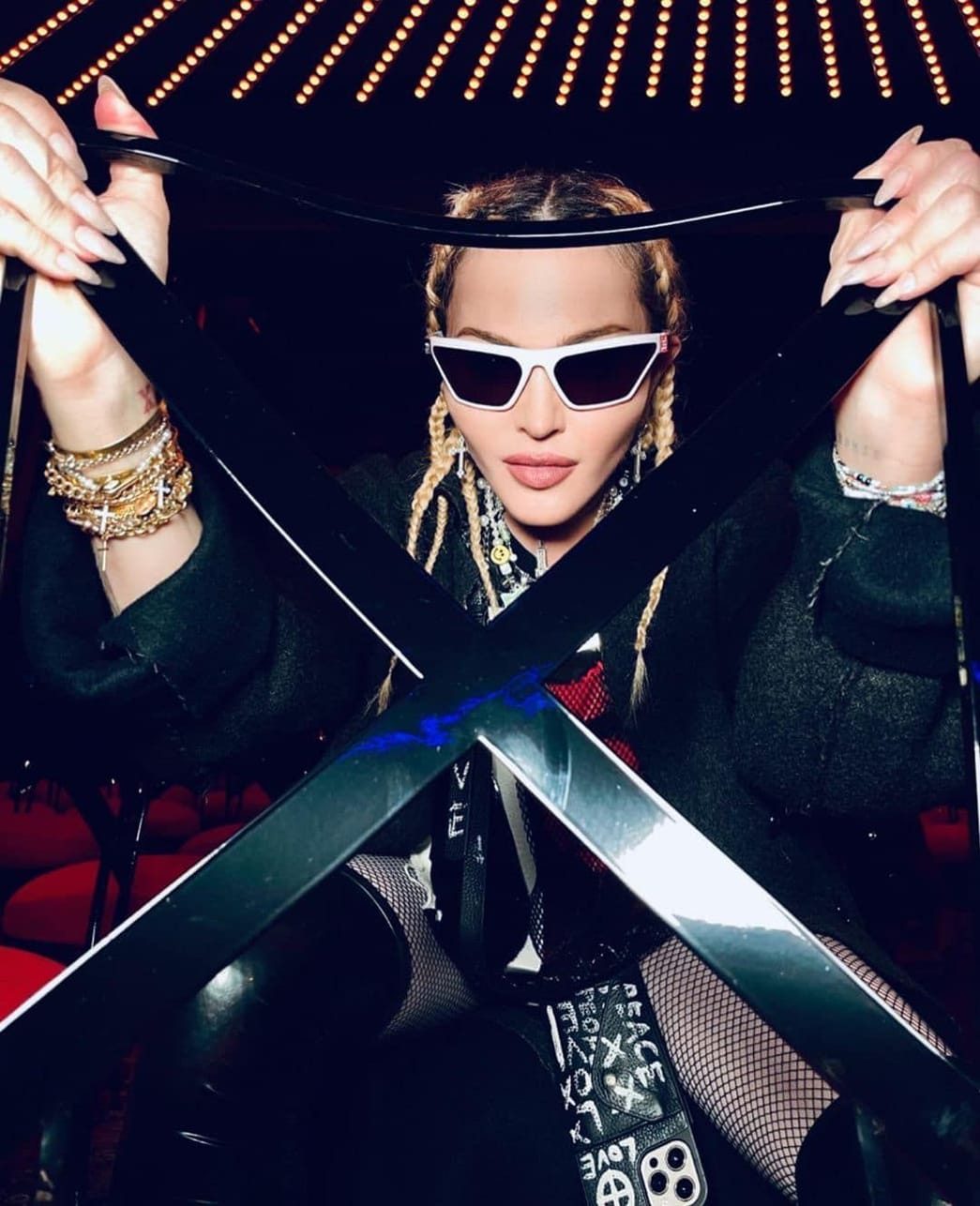 When was Madonna's first hit?