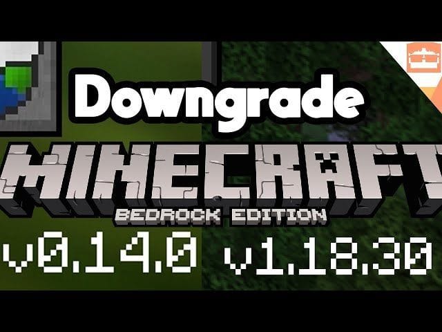 How to downgrade Minecraft worlds to older versions