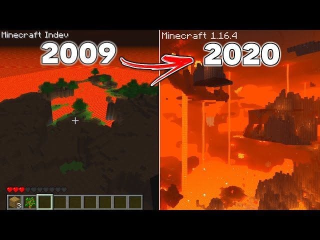 Minecraft Nether realm's terrain generation has been the same for over ...