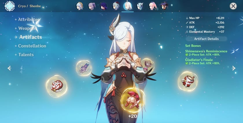 Genshin Impact Shenhe build guide: Best artifacts, weapons, and talents ...