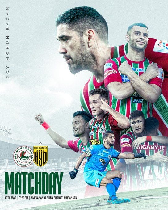 ATK Mohun Bagan vs Hyderabad FC: When and where to watch today's ISL 2022-23 match?