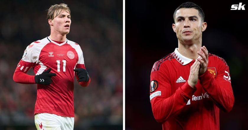 Who is Rasmus Hojlund? Meet Manchester United supporting Danish striker who idolizes Cristiano ...
