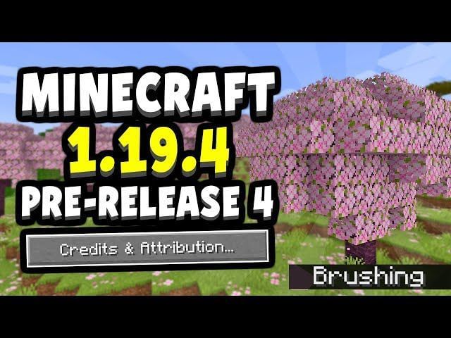 How to download Minecraft 1.19.4 pre-release 4