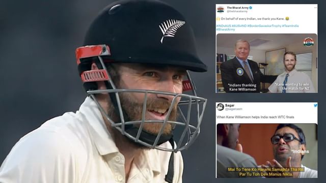 "Tu To Dev Manus Nikla"- Fans thank Kane Williamson as his incredible ...