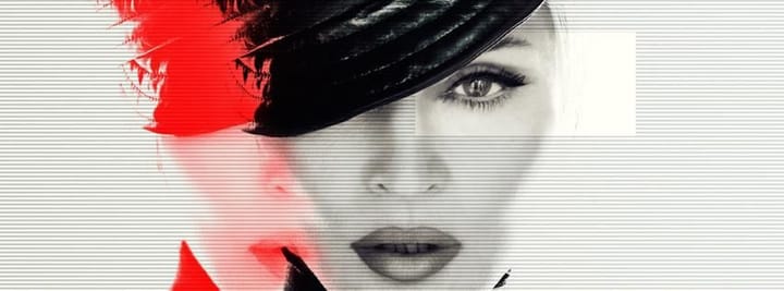 When was Madonna's first hit?