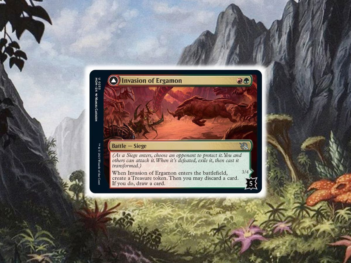 Magic: The Gathering's March of the Machine expansion 'Battle' card ...