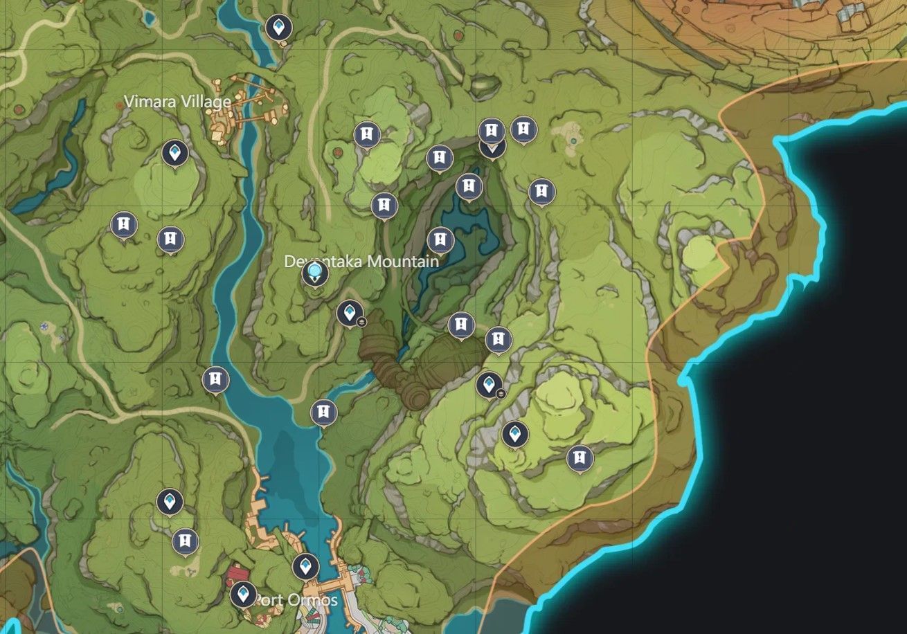 All Genshin Impact Lost Energy block locations and how to use them