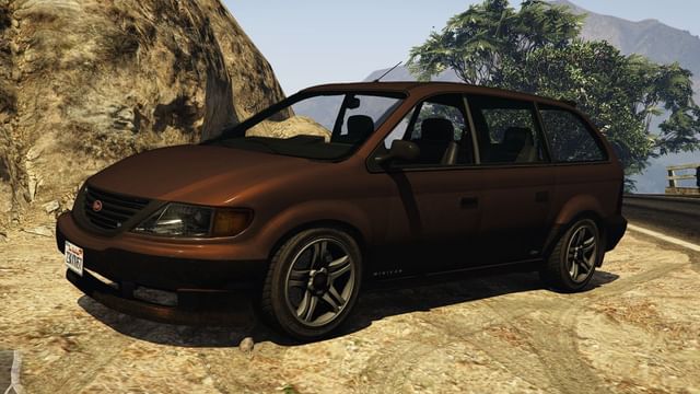 Minivan In GTA 5