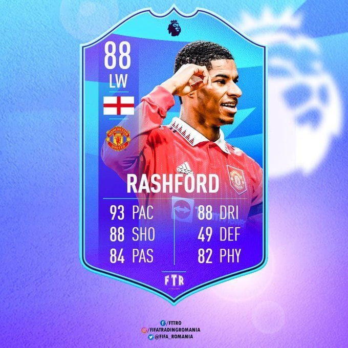 Marcus Rashford Premier League POTM SBC: FIFA 23 leak hints at Marcus ...