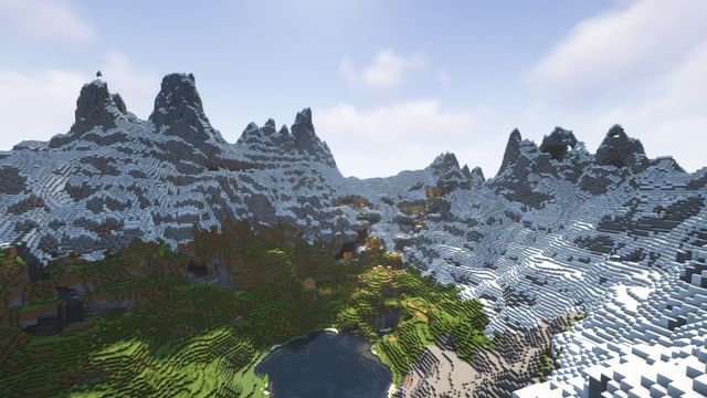 Top 5 Minecraft seeds for mountain villages