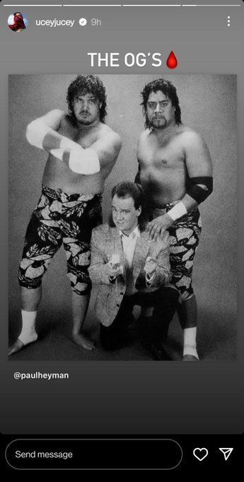 Top Bloodline member sends a message to legendary Anoa'i family members ... Top Bloodline member sends a message to legendary Anoa'i family members ...