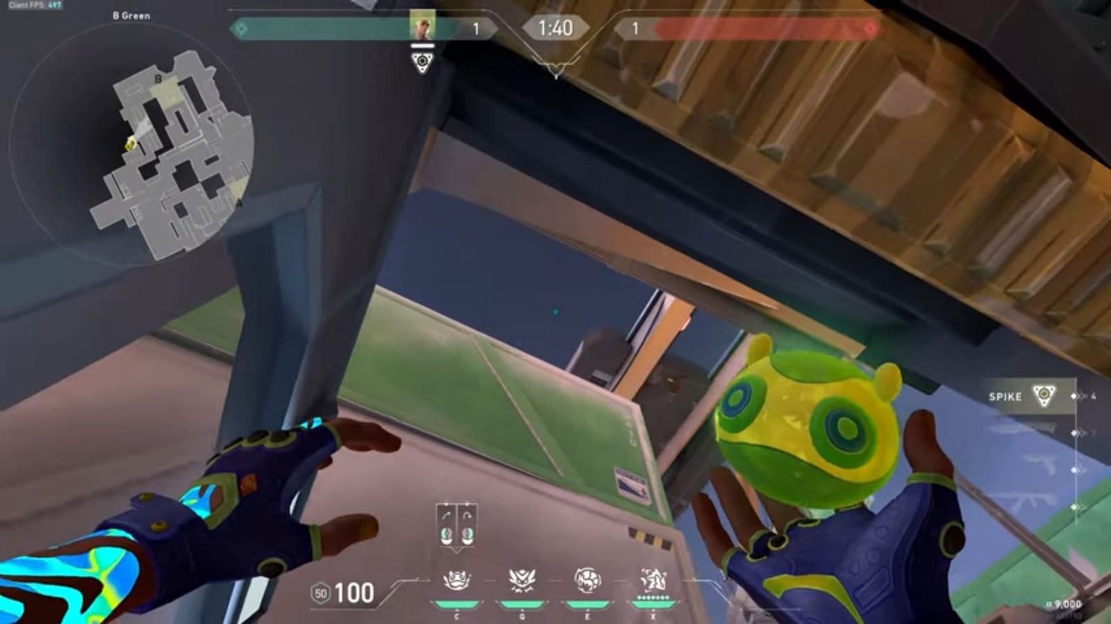 All Gekko lineups for Icebox in Valorant