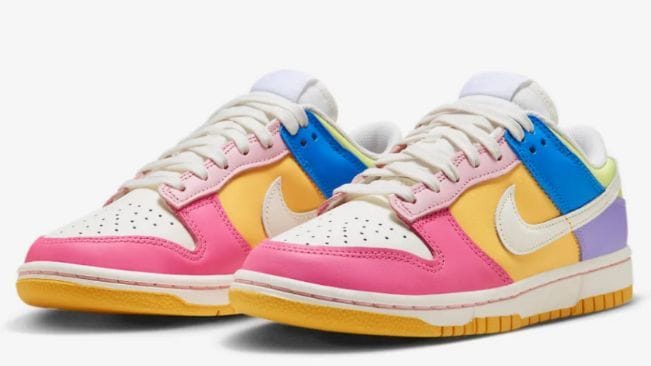 Nike: Nike Dunk Low “Multi-Color” shoes: Price and more details explored