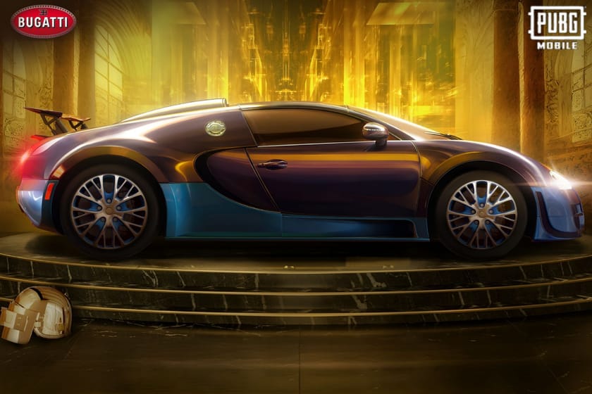 PUBG Mobile x Bugatti collaboration revealed