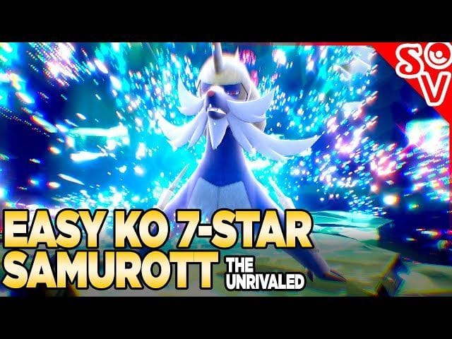 How to best counter Samurott 7-star Tera Raid in Pokemon Scarlet and Violet: Movesets, tips, and ...