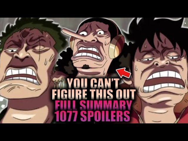 The Straw Hat crew getting attacked in chapter 1077 might be the best ...