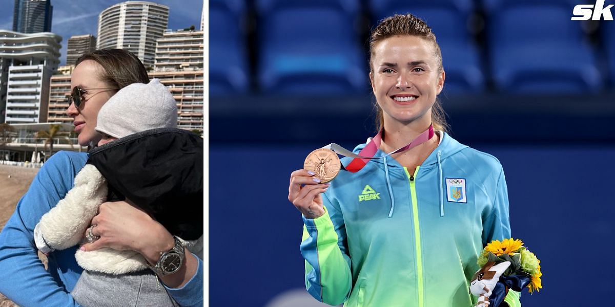 In Pictures Elina Svitolina Shares Moments With Daughter Skai And Announces Return To Tennis