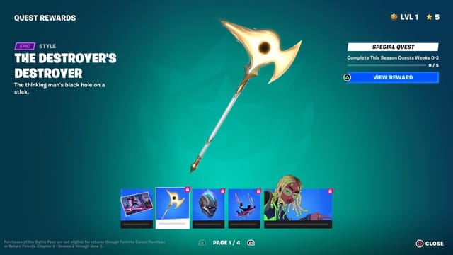 How to get a free Pickaxe in Fortnite Chapter 4 Season 2