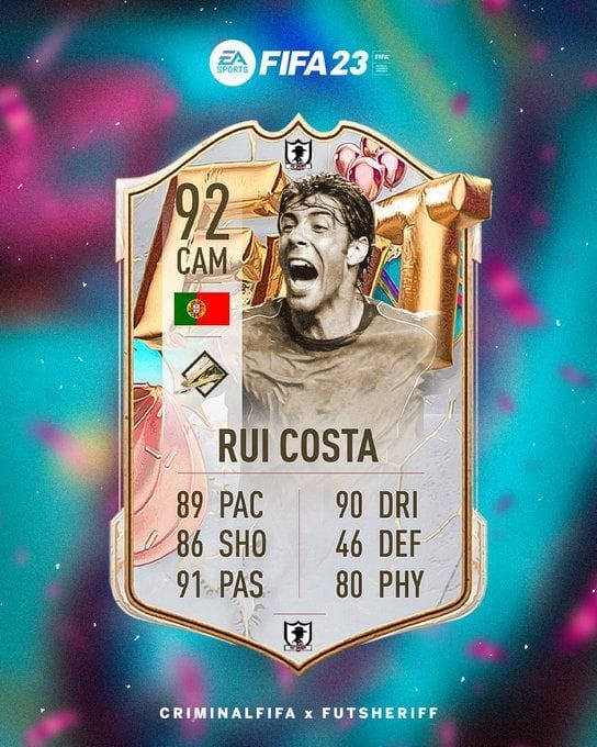 FUT Birthday Icon: FIFA 23 leaks hint at Rui Costa and Rivaldo ...