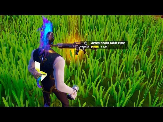Where to find the Overclocked Pulse Rifle Mythic in Fortnite Chapter 4 ...